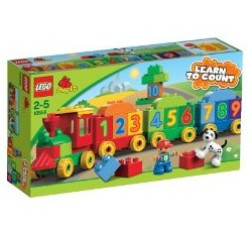 LEGO 乐高 得宝主题系列 10558 数字火车-什么值得买