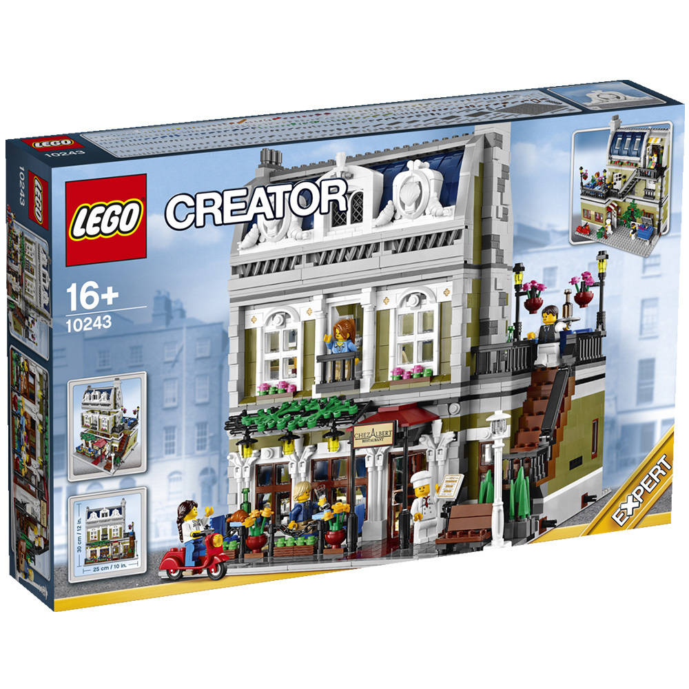 在家开银行： LEGO 乐高 10251 街景系列Brick Bank 砖块银行 简评_拼插积木_什么值得买