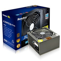 Huntkey 航嘉 jumper450B 台式机电源（80plus铜牌、主动PFC）多少钱-什么值得买