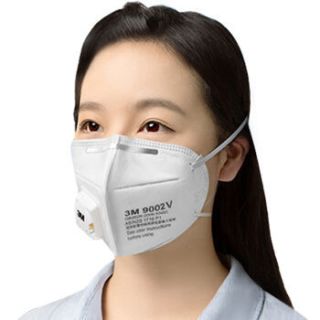 3M 9002V KN90 折叠式带呼气阀防护口罩 3只【报价 价格 评测 怎么样】 -什么值得买