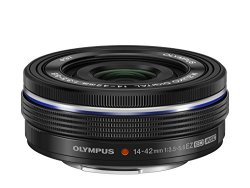 OLYMPUS 奥林巴斯 M.ZUIKO DIGITAL ED 14-42mm F3.5-5.6 EZ 电动饼干变焦镜头多少钱-什么值得买