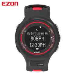 宜准（EZON）智能运动手表男飞利浦动态光心率表防水跑步电子表E1-HR 红色E1HRA12多少钱-什么值得买