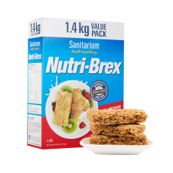 Nutri-Brex 优粹麦麦片 1.4kg *2件多少钱-什么值得买