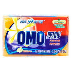 【京东超市】奥妙(OMO)99超效 洗衣皂 含芦荟精华226g*2多少钱-什么值得买