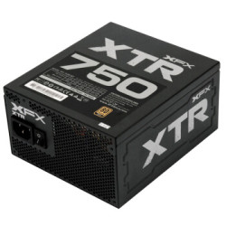 讯景（XFX）额定750W XTR750 电源 （80PLUS金牌/全模组/5年质保/支持背线）多少钱-什么值得买