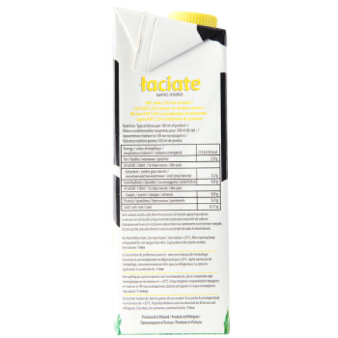 Laciate 兰雀 半脱脂牛奶 1L*12盒*2件+ICA 50%水果坚果燕麦片 750g*3件-什么值得买