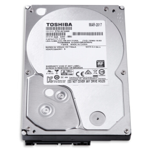 TOSHIBA 东芝 DT01ACA300 7200转 64M SATA3 机械硬盘 3TB-什么值得买