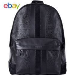 COACH 蔻驰 F11250 QB/BK 男士皮质双肩背包 多少钱-什么值得买