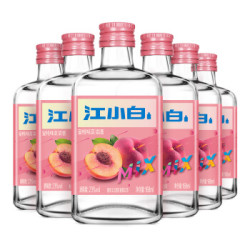 江小白 23度蜜桃味高粱酒168ml*6瓶礼盒装多少钱-什么值得买