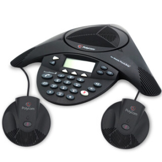 宝利通(POLYCOM)会议电话机八爪鱼 音频电话全向麦克风电话座机 SoundStation 2EX 扩展型【报价 价格 评测 怎么样 ...