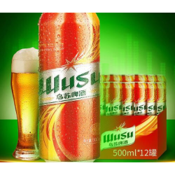 WUSU 乌苏啤酒 红乌苏 500ml 12听多少钱-什么值得买
