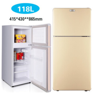 YANGZ 扬子 BCD-118 118升 双开门冷藏冷冻 银色【报价 价格 评测 怎么样】 -什么值得买