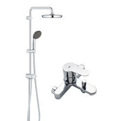 【省1074元】GROHE 高仪 23348000+26382001 黑色淋浴花洒套装多少钱-什么值得买