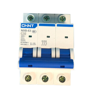 正泰（CHNT）NXB-63 3P C32 小型断路器 家用空气开关 过载空气开关 DZ47升级款32A【报价 价格 评测 怎么样】 -什么值得买