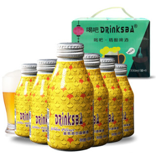DRinkSBA 喝吧 精酿啤酒 金色皮尔森啤酒 330ml*6瓶【报价 价格 评测 怎么样】 -什么值得买