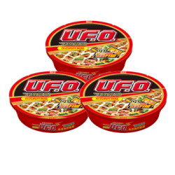 日清 方便面 UFO飞碟炒面 鱼香肉丝风味 124g*3碗装 *10件多少钱-什么值得买
