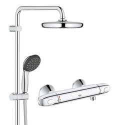 【省736元】GROHE 高仪 26382001+34143003 恒温冷触龙头花洒套装多少钱-什么值得买