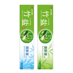 竹盐牙膏_BAMBOO SALT 竹盐 牙膏 清新源110g*3多少钱-什么值得买