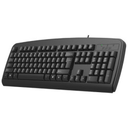 双飞燕键盘_A4TECH 双飞燕 KB-8 104键 有线薄膜键盘 USB接口 黑色 无光多少钱-什么值得买