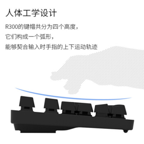 【省60元】机械键盘_iKBC R300 108键 机械键盘（Cherry红轴、PBT、单色背光）-什么值得买