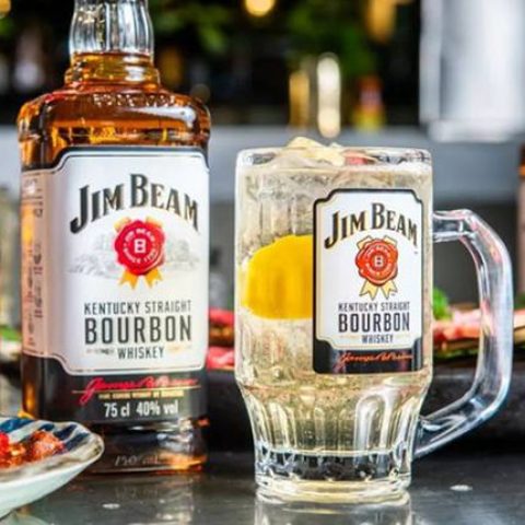 洋酒威士忌_JIM BEAM 金宾 美国波本威士忌 750ml *2件-什么值得买
