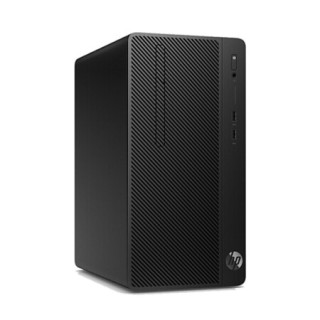 HP 惠普 Desktop Pro G2 MT 九代酷睿版 21.5英寸 商用台式机 黑色 (酷睿i3-9100、核芯显卡、4GB、1TB ...
