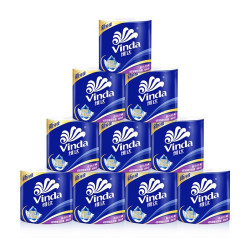 维达纸品湿巾_Vinda 维达 蓝色经典有芯卷纸4层160克10卷纸巾卫生纸卷筒纸手纸多少钱-什么值得买