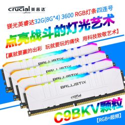镁光英睿达8G*2 3000 C9BJZ RGB灯条支持神光同步多少钱-什么值得买