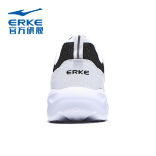 鸿星尔克官方旗舰（ERKE）女鞋上新运动鞋时尚综训鞋轻便舒适跑步鞋情侣鞋 正黑/正白 37【报价 价格 评测 怎么样】 -什么值得买