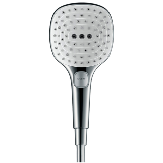 hansgrohe 汉斯格雅 飞雨系列 26521407+13151407+27610007 3速手持花洒套餐 方形【报价 价格 评测 怎么样 ...
