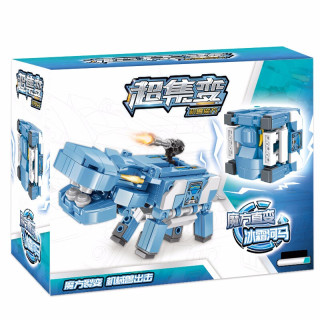 QMAN 启蒙 Machine armour beast cube机兽魔方系列 41205 冰霜河马【报价 价格 评测 怎么样】 -什么值得买