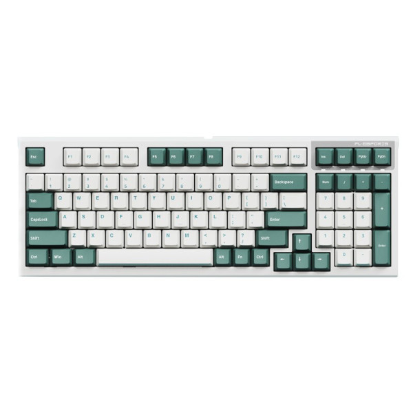 FL·ESPORTS 腹灵 FL980 98键 有线机械键盘 水绿 凯华BOX 静音红轴 RGB【报价 价格 评测 怎么样】 -什么值得买