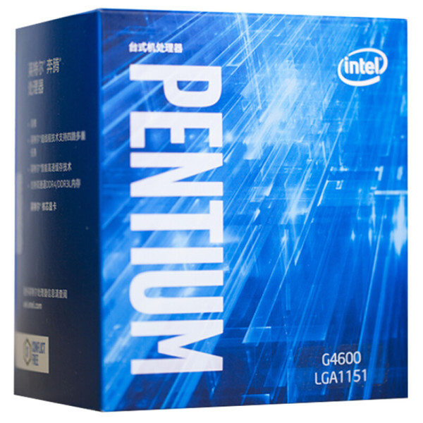 intel 英特尔 奔腾 G4600 CPU 3.60GHz 2核4线程【报价 价格 评测 怎么样】 -什么值得买