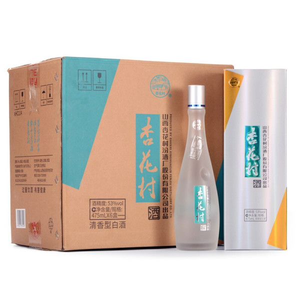 汾酒 杏花村酒 鲲鹏有志 53%vol 清香型白酒 475ml*6瓶 整箱装【报价 价格 评测 怎么样】 -什么值得买