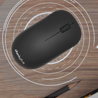 thinkplus WL80 2.4G无线鼠标 1000DPI 黑色【报价 价格 评测 怎么样】 -什么值得买