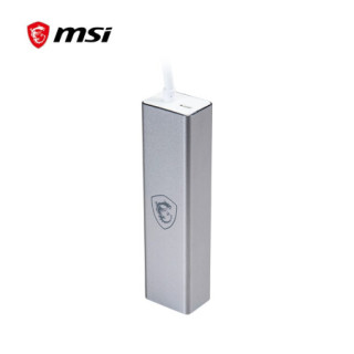 微星msi Type-C扩展坞 笔记本网线转接头 五合一 USB3.0 千兆网口 TF/SD读卡器【报价 价格 评测 怎么样】 -什么值得买