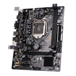 COLORFUL 七彩虹 C.H110M-VH D3 全固态版 V20 M-ATX主板（Intel LGA1151、H110）【报价 价格 评测 怎么样】 -什么值得买