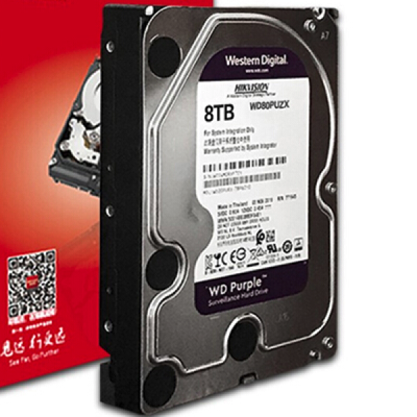 HIKVISION 海康威视 3.5英寸 监控级硬盘 8TB（7200rpm、256MB）WD82PURX-78【报价 价格 评测 怎么样 ...