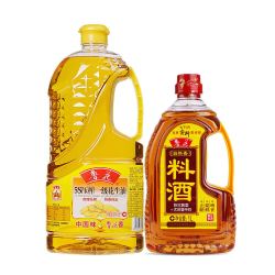 一级花生油_luhua 鲁花 食用油 5S 物理压榨一级 花生油2.5L+自然鲜料酒1L多少钱-什么值得买