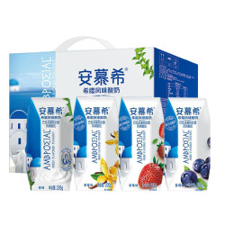 伊利饮料_yili 伊利 安慕希希腊风味酸奶酸牛奶 205g*12盒多少钱-什么值得买