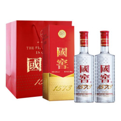 【省90元】国窖1573白酒_国窖1573 38%vol 浓香型白酒 500ml*2瓶 双支装多少钱-什么值得买