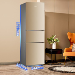 家用冰箱_WAHIN 华凌 BCD-218TH 直冷三门冰箱 218L 金色多少钱-什么值得买