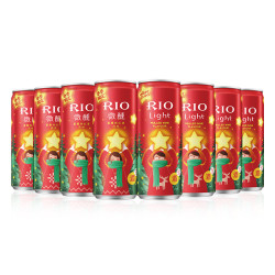 【省27.5元】预调鸡尾酒_RIO 锐澳 微醺热红酒 5度 330ml*8罐多少钱-什么值得买