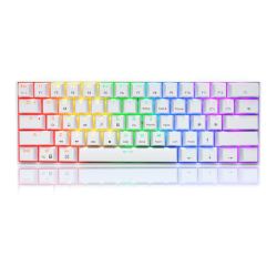 【省101元】61键盘_Readson YX61 有线机械键盘 61键 黑轴多少钱-什么值得买