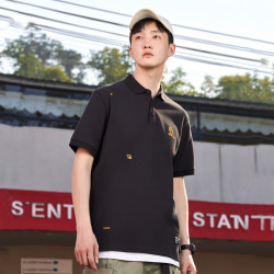 卡宾男上装_Cabbeen 卡宾 男装潮流polo衫2022夏新款星球刺绣短袖潮A多少钱-什么值得买