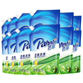 Pahnli 芭菲 倍柔配方柔软洗衣液 500g*24袋【报价 价格 评测 怎么样】 -什么值得买