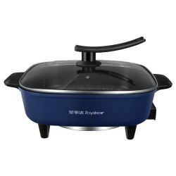 荣事达电火锅_Royalstar 荣事达 RHG-136B 多用途锅 蓝色多少钱-什么值得买