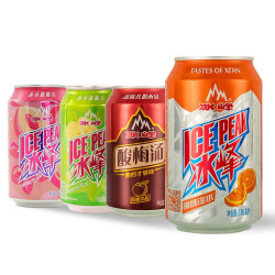 冰峰碳酸饮料_冰峰 ICEPEAK）橙味/苹果味/白桃味330ml*9+酸梅汤310ml*3混合装礼盒饮料多少钱-什么值得买