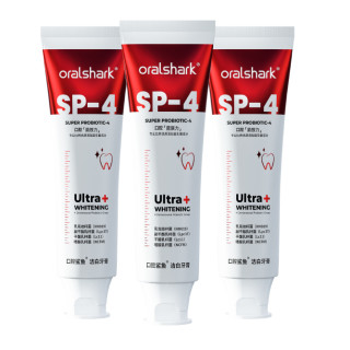 oralshark 美白牙膏 120g*3【报价 价格 评测 怎么样】 -什么值得买