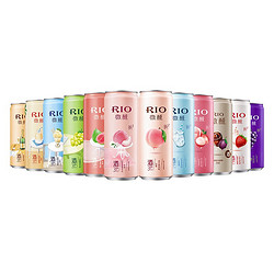 【省75元】锐澳其他洋酒_RIO 锐澳 洋酒 预调酒 鸡尾酒 微醺全家福套装330ml*12罐（12种口味含新口味酸梅汤）多少钱-什么值得买